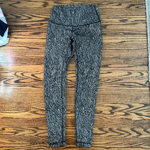 lululemon athletica | Pants & Jumpsuits | Lululemon Black And White ...